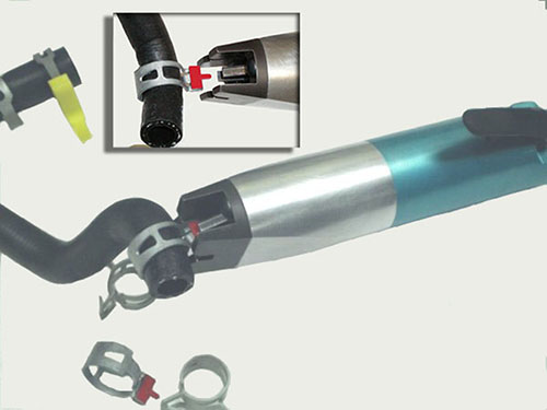 Custom Pneumatic Hose Clamp Tools for Automotive or Industrial Applications