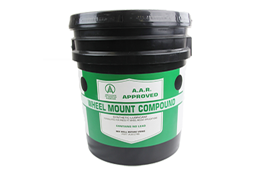 Wheel Mount Compound for Rail Car Wheels