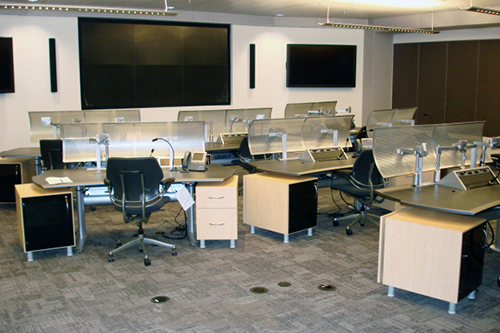 Low Profile, Raised Floor cable management system for easy access and ...